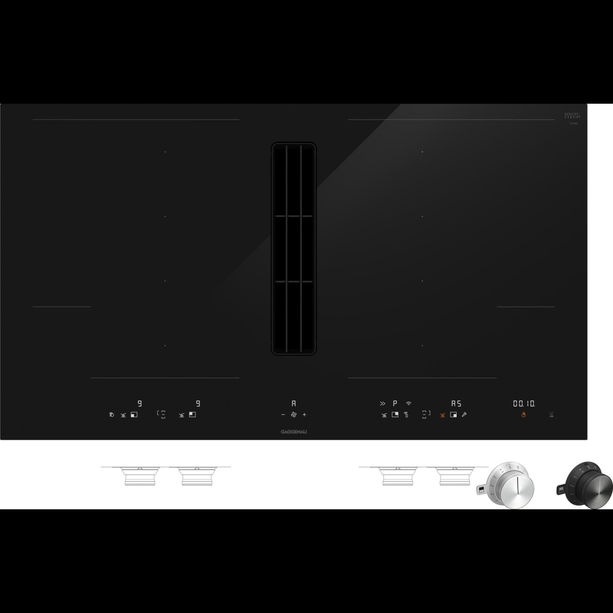 Gaggenau CV492105, Serie 400, Flex-Induktionskochfeld mit integrierte ...